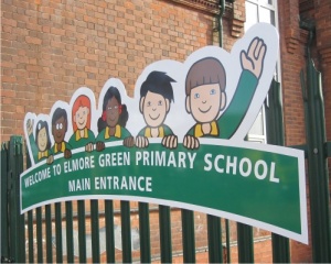 Signs For Metal Railings, Gates and Posts - Signs 4 Schools